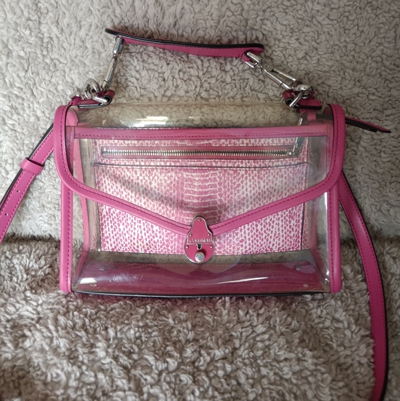 Calvin Klein | Bags | Calvin Klein Clear Bag Barbiecore Hot Pink See ...